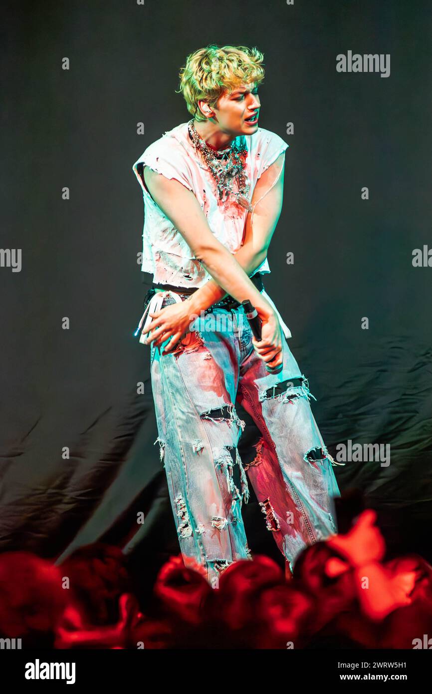 Milan Italy. 13th March 2024. The Polish singer-songwriter Jan ...