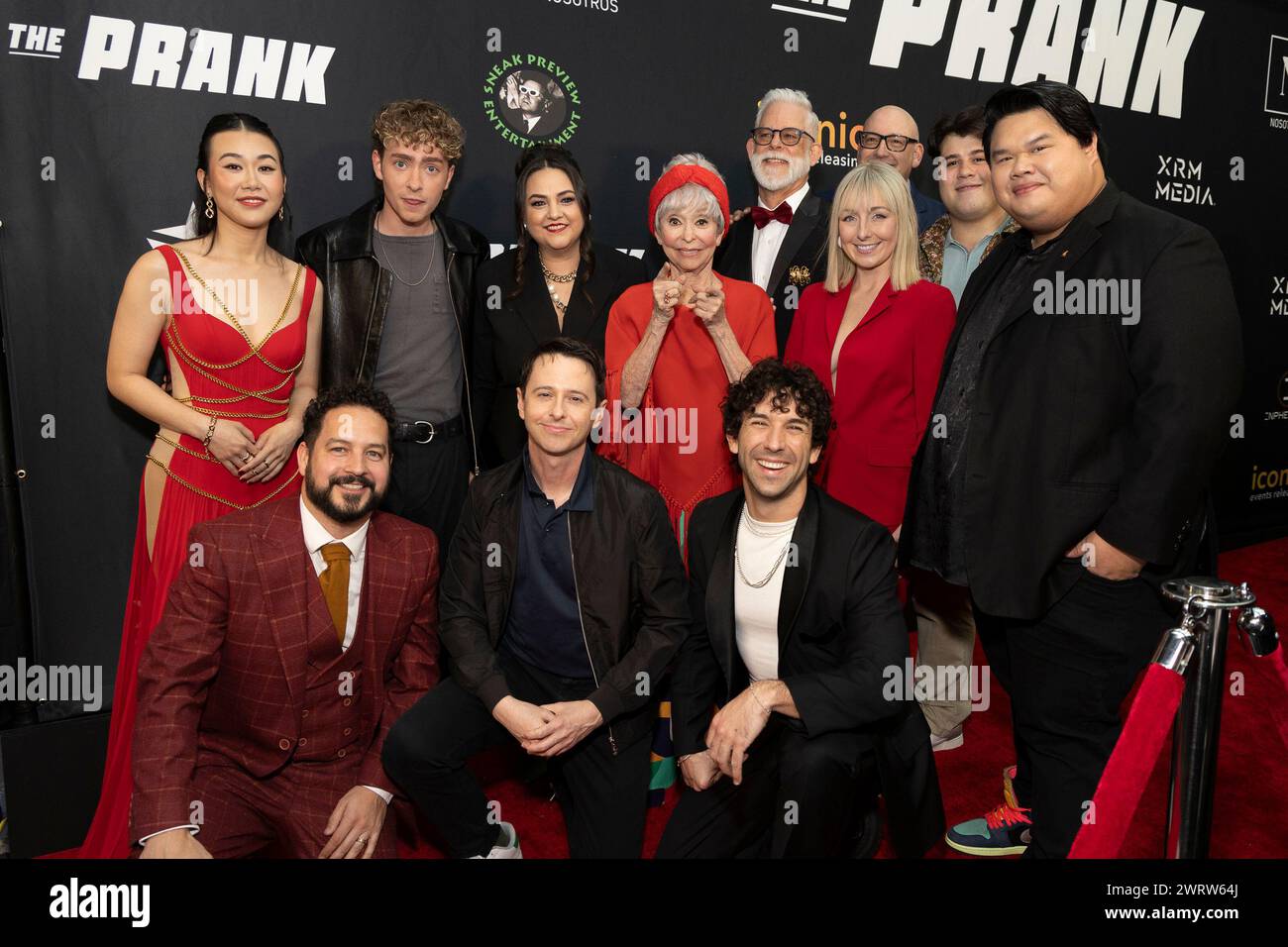 Hollywood, USA. 13th Mar, 2024. Ramona Young, Connor Kalopsis, Maureen ...