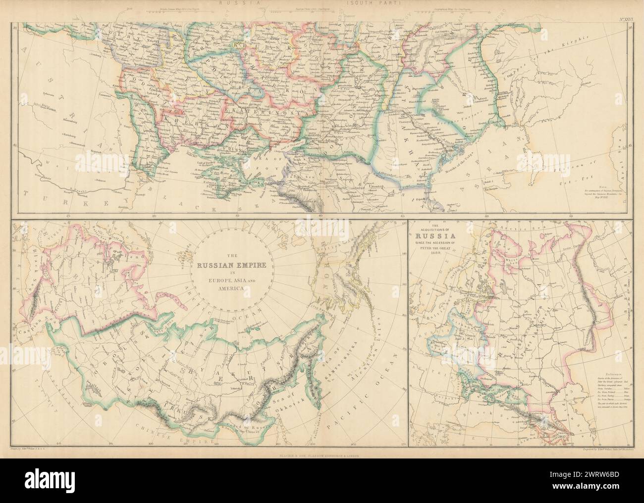 Ukraine russian empire map hi-res stock photography and images - Alamy