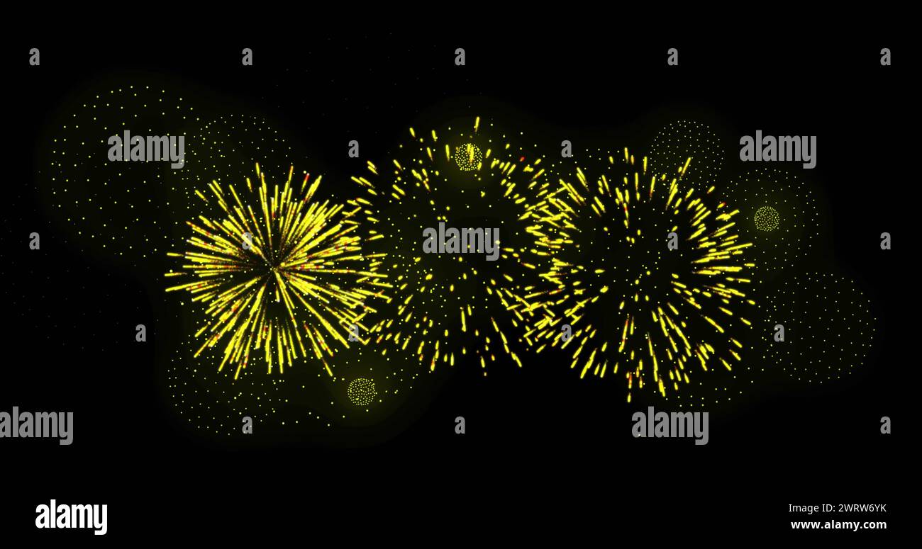 Fireworks explosion on black hi-res stock photography and images - Alamy