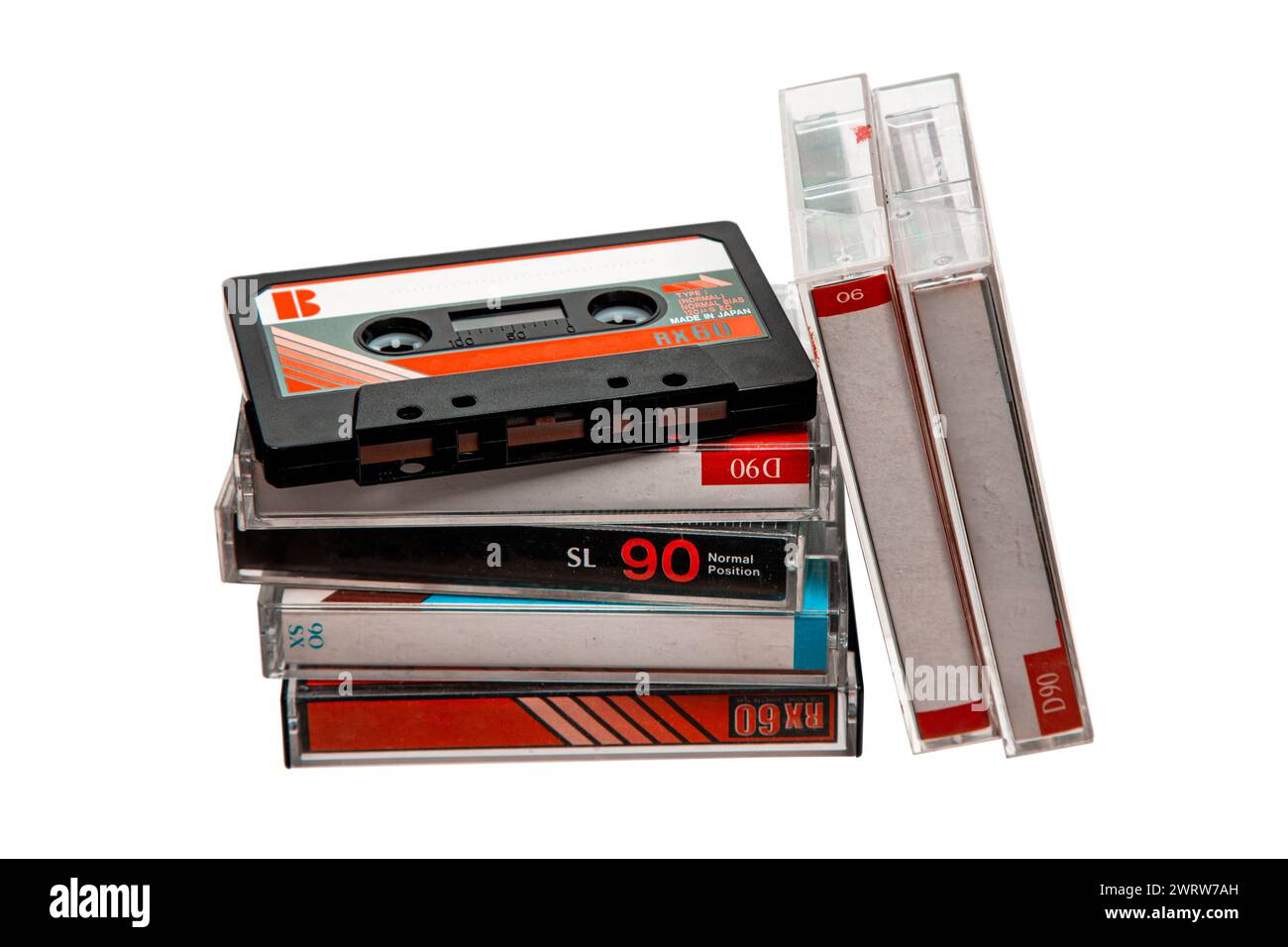 1970s music cassette tapes hi-res stock photography and images - Alamy