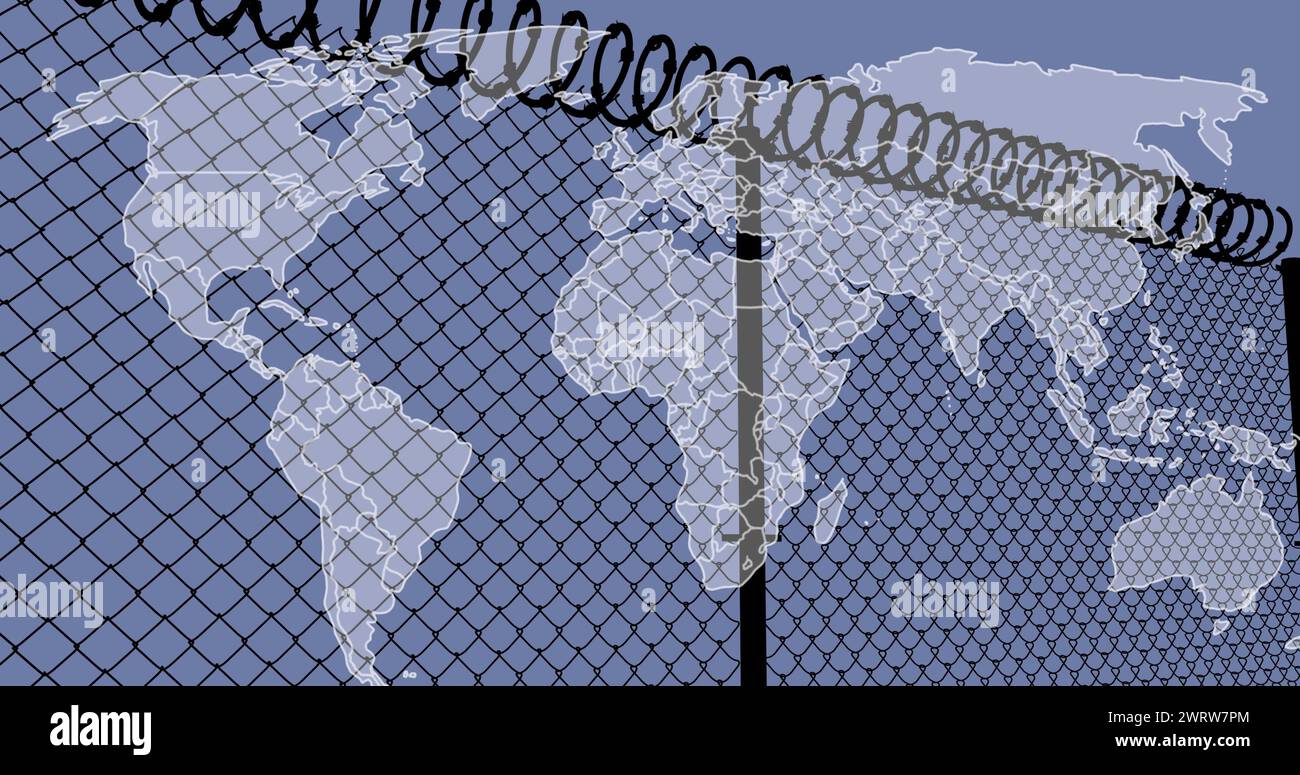 World boundary hi-res stock photography and images - Alamy