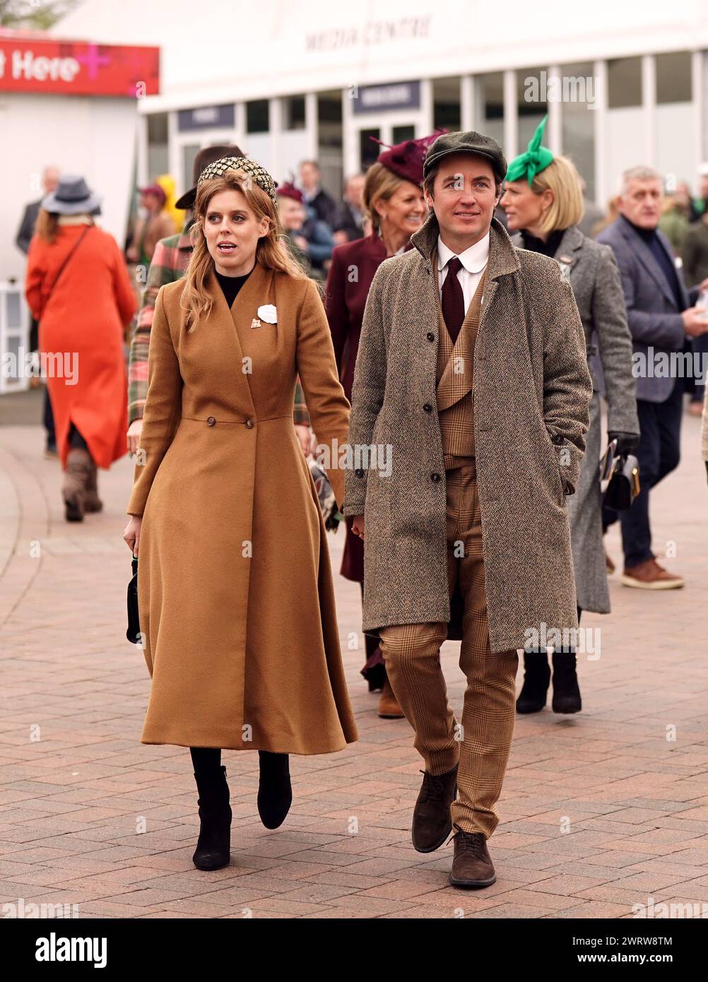 Princess Beatrice and Edoardo Mapelli Mozzi on day three of the 2024 ...