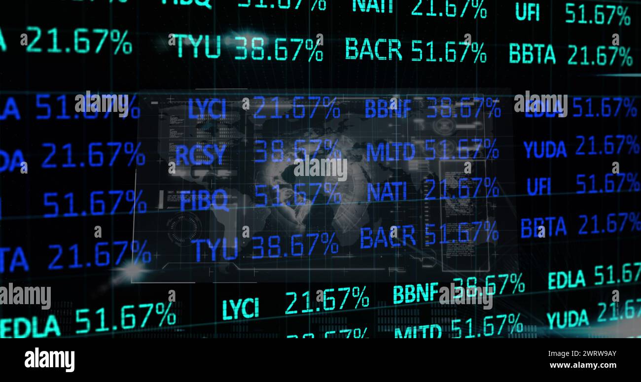 The image shows a globe against a green screen, with blue and pale blue ...