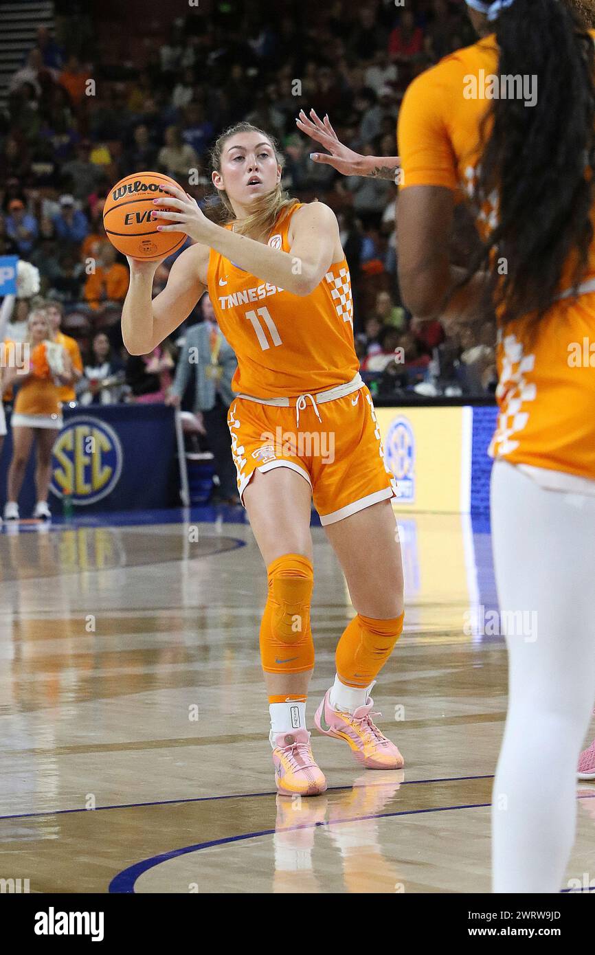 GREENVILLE, SC - MARCH 09: Tennessee Volunteers forward Karoline ...