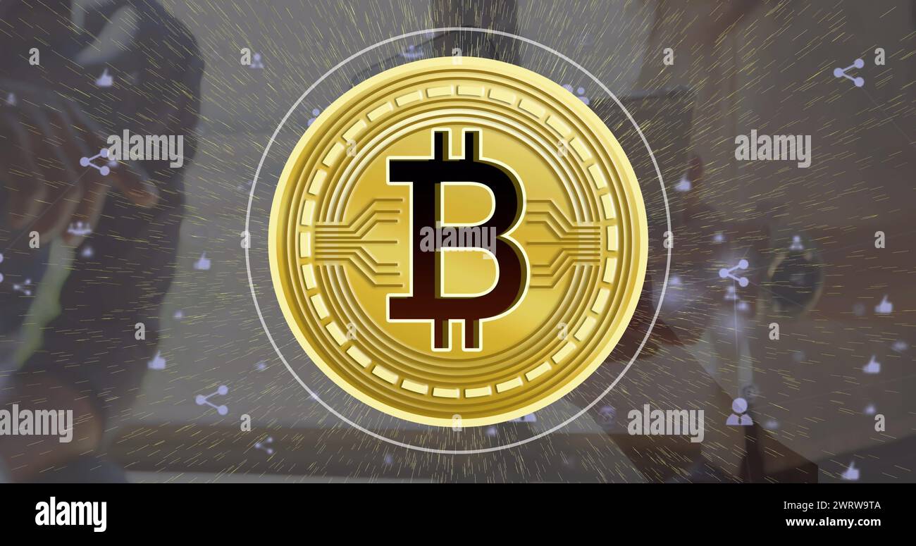 Image of text and the winners are over red processing data and blue sky ...