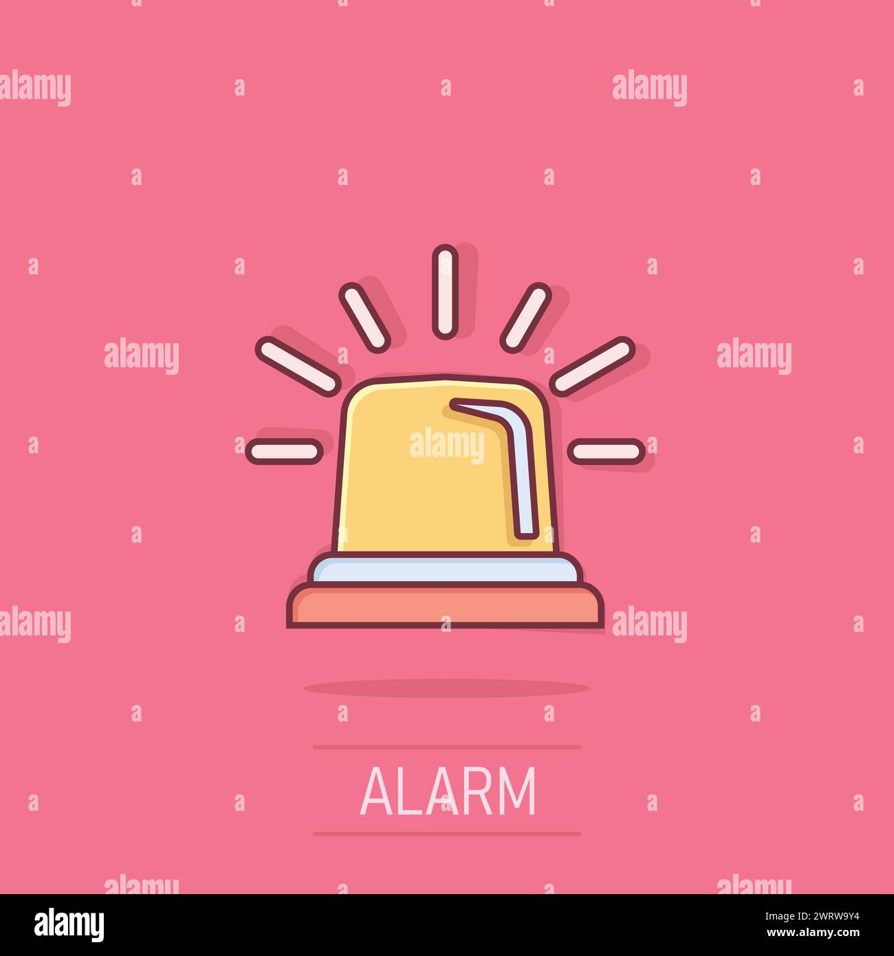 Beacon effect Stock Vector Images - Alamy