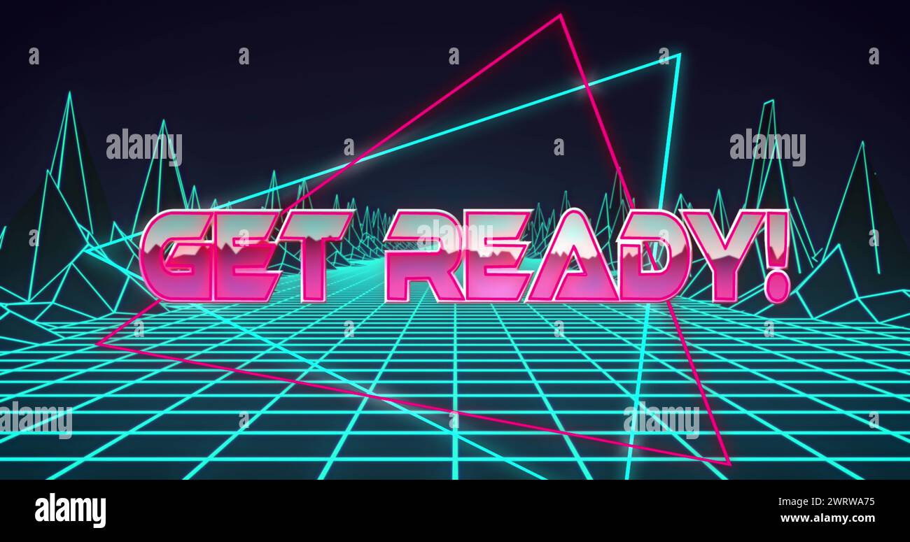 Image of challenge game over and challenge game over over computer grid ...