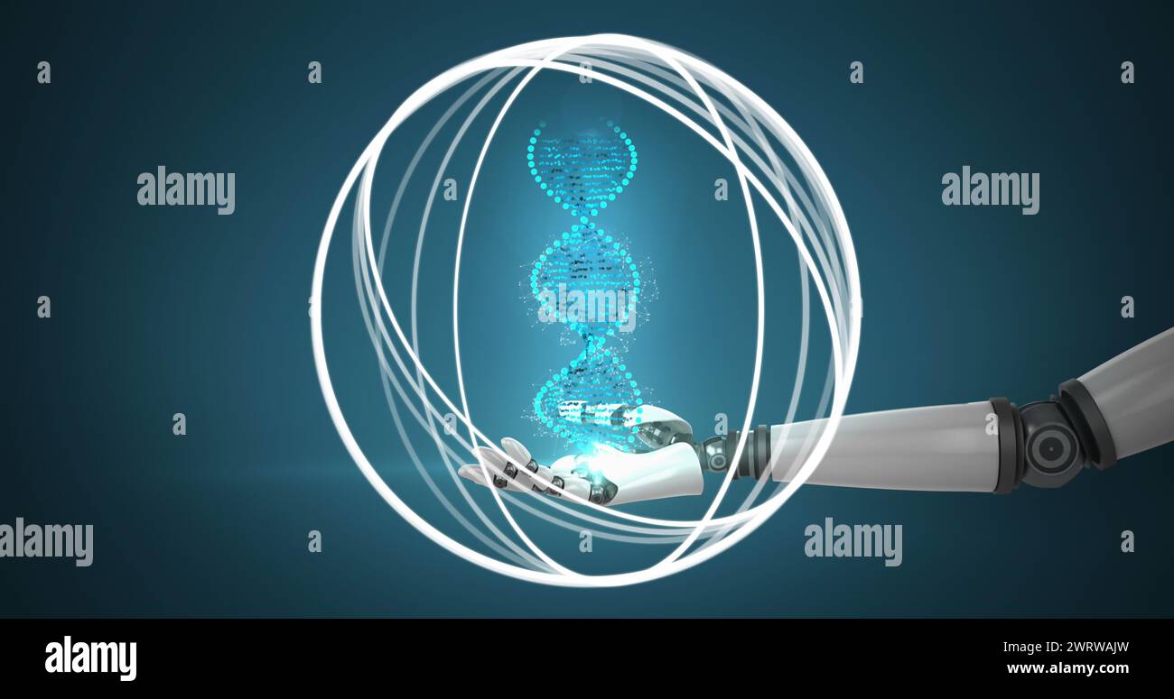 Dna strand arm hi-res stock photography and images - Alamy