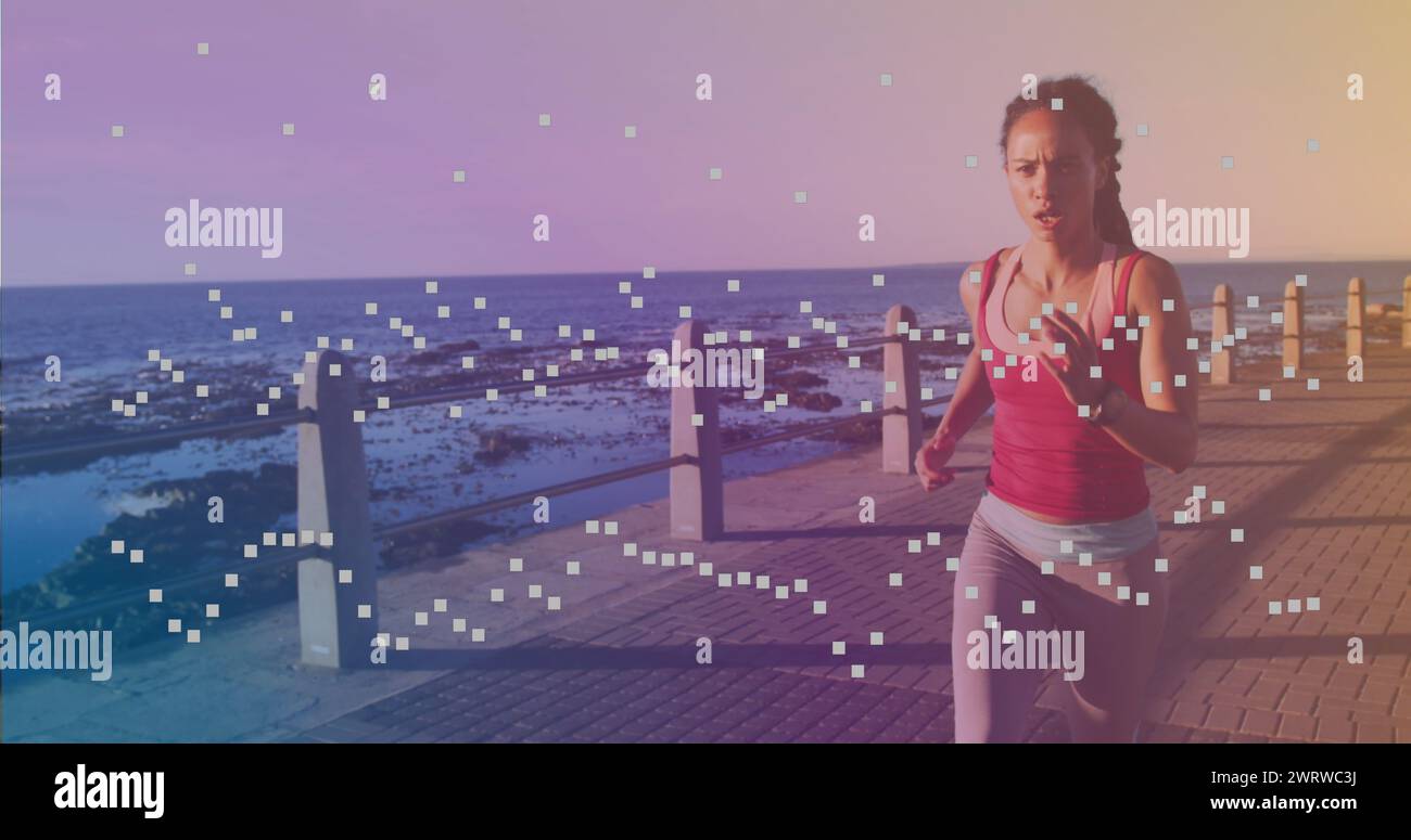 Square shape moving against african hi-res stock photography and images ...