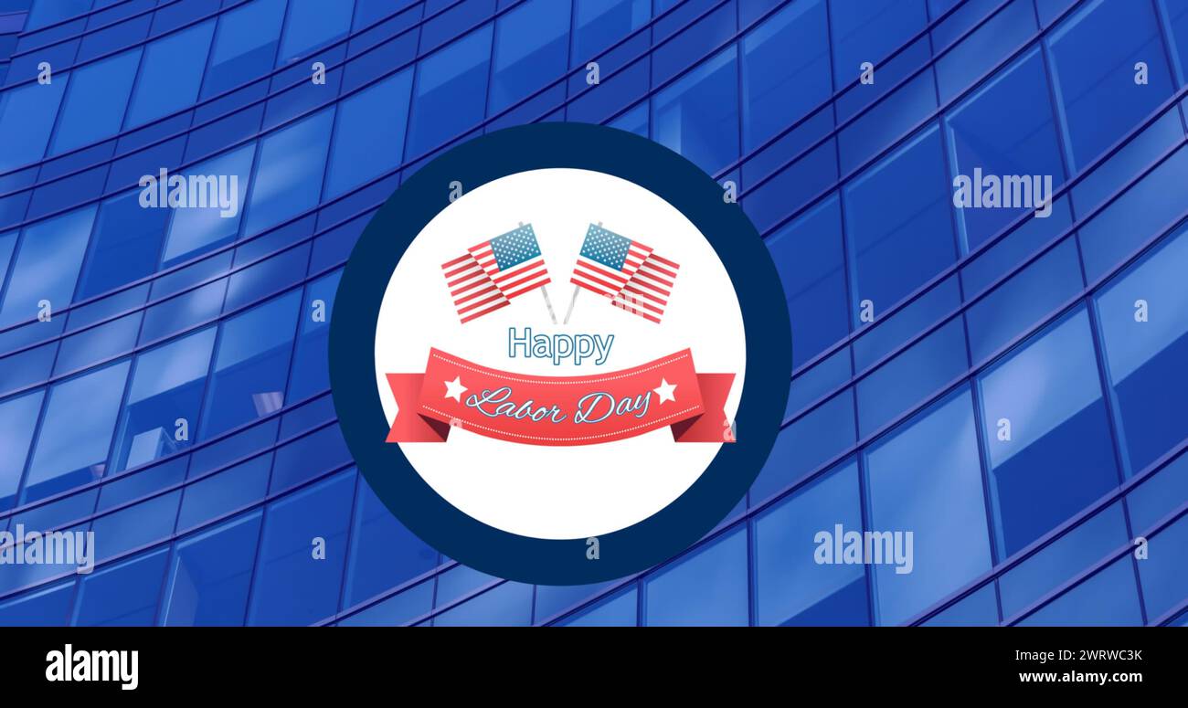 Modern labor day design hi-res stock photography and images - Alamy