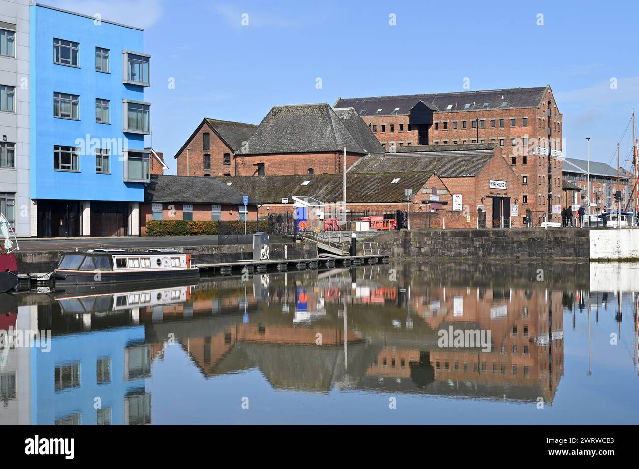 Historic Docks, Gloucester Stock Photo - Alamy