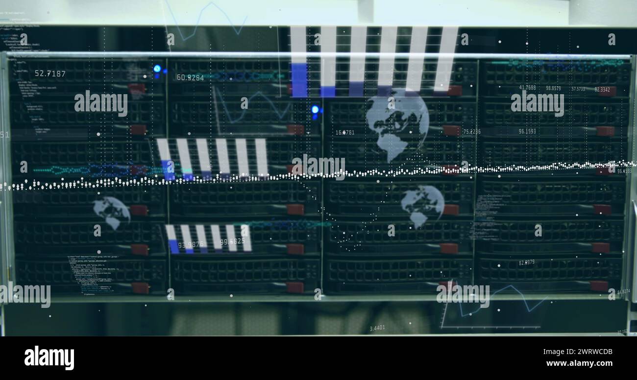 Close up data center software hi-res stock photography and images - Alamy