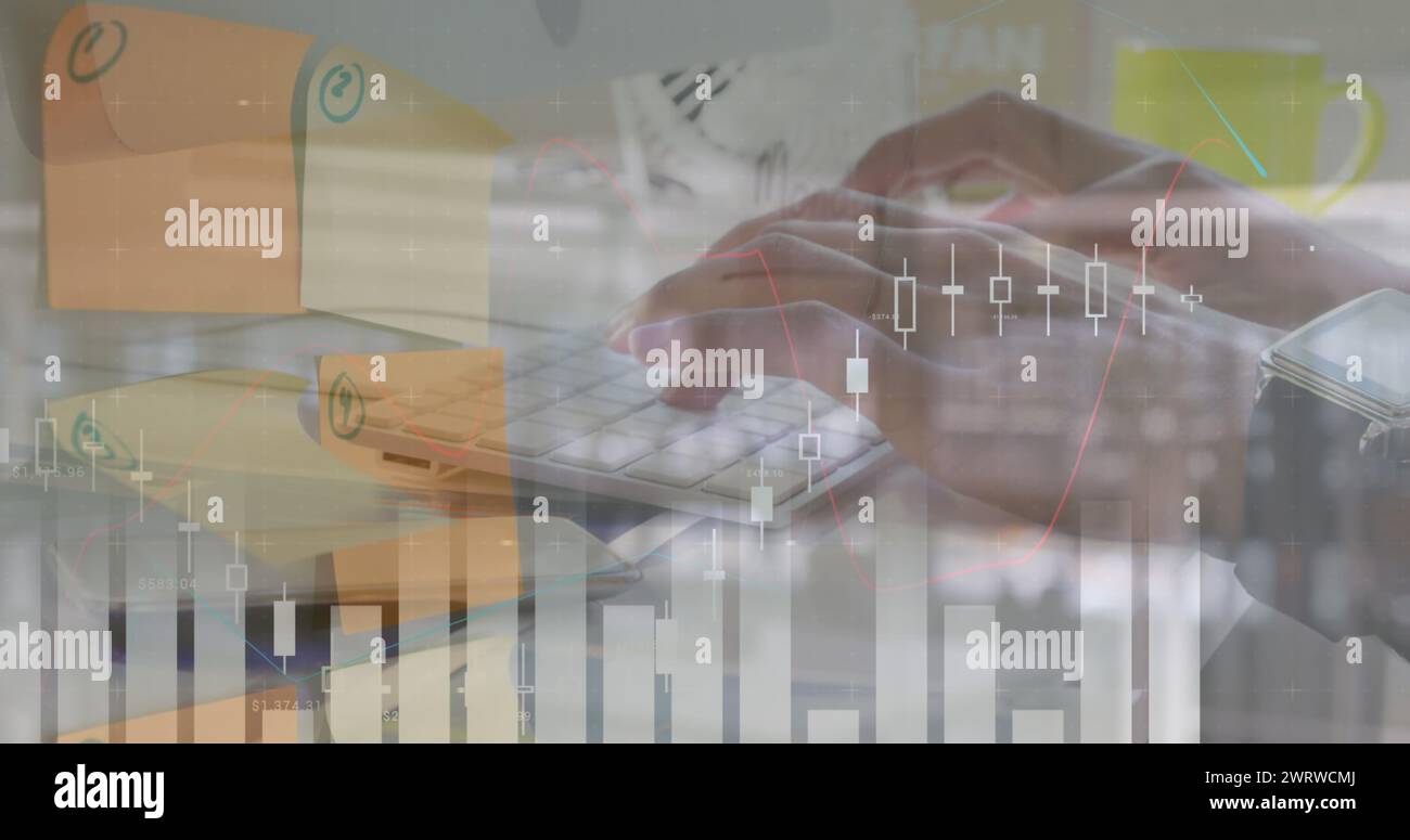 Office logistics man typing hi-res stock photography and images - Alamy