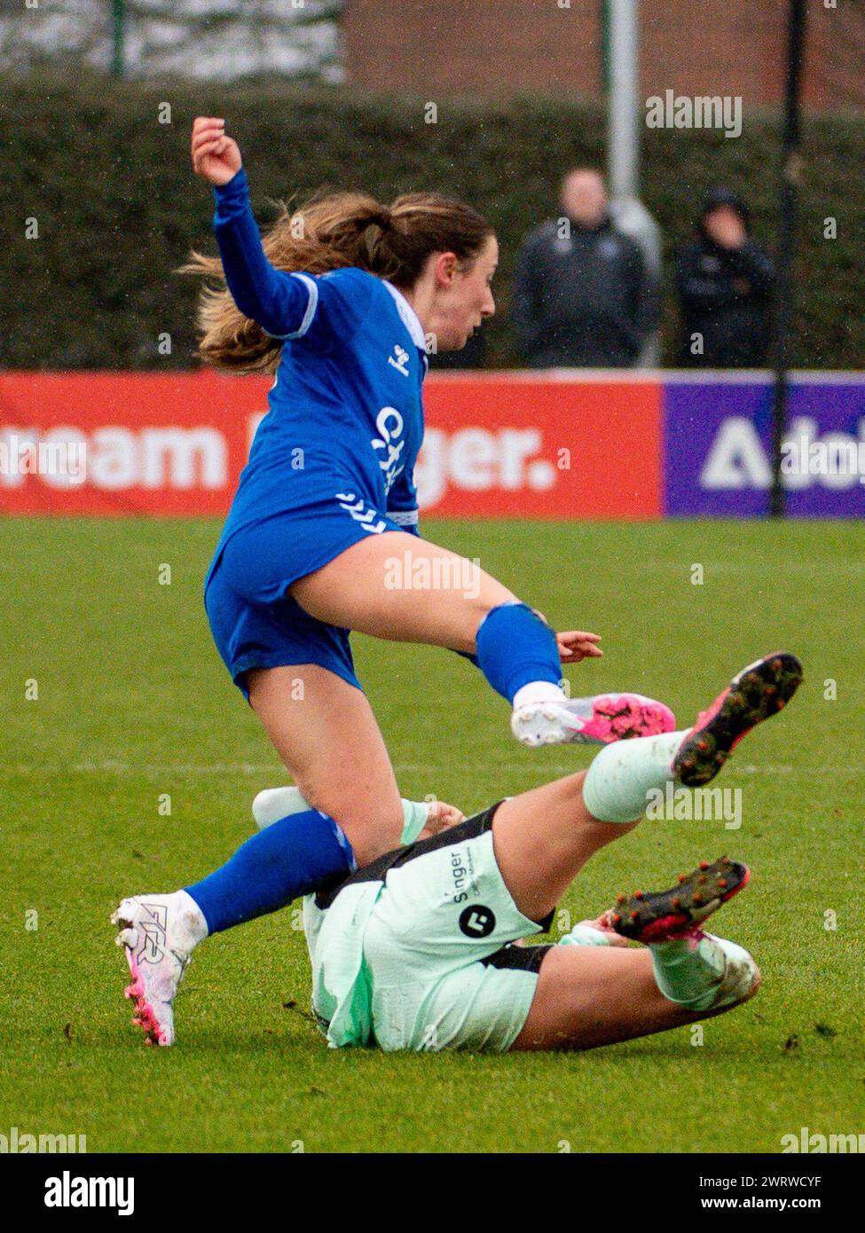 England, 10th March 2024: Everton midfielder Clare Wheeler (7) in a ...