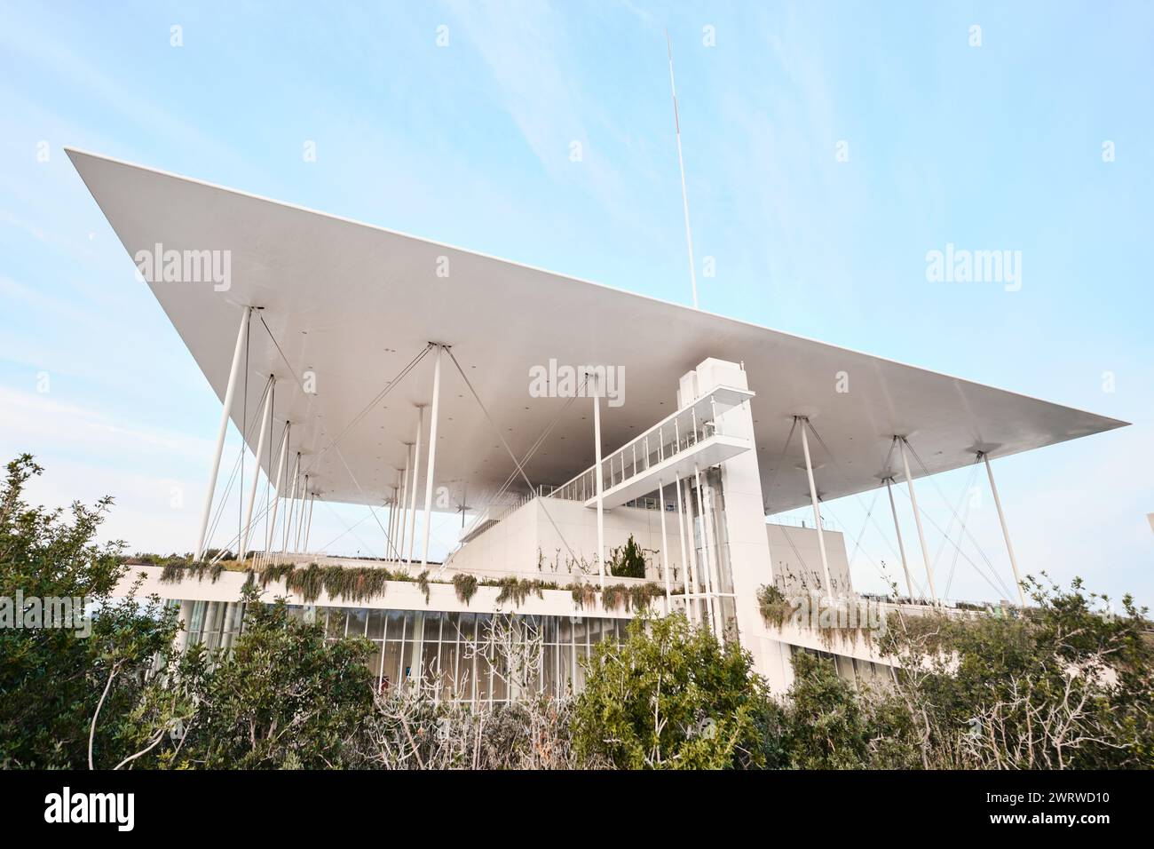 Athens, Greece - March 03, 2024: Architectural details of Stavros ...