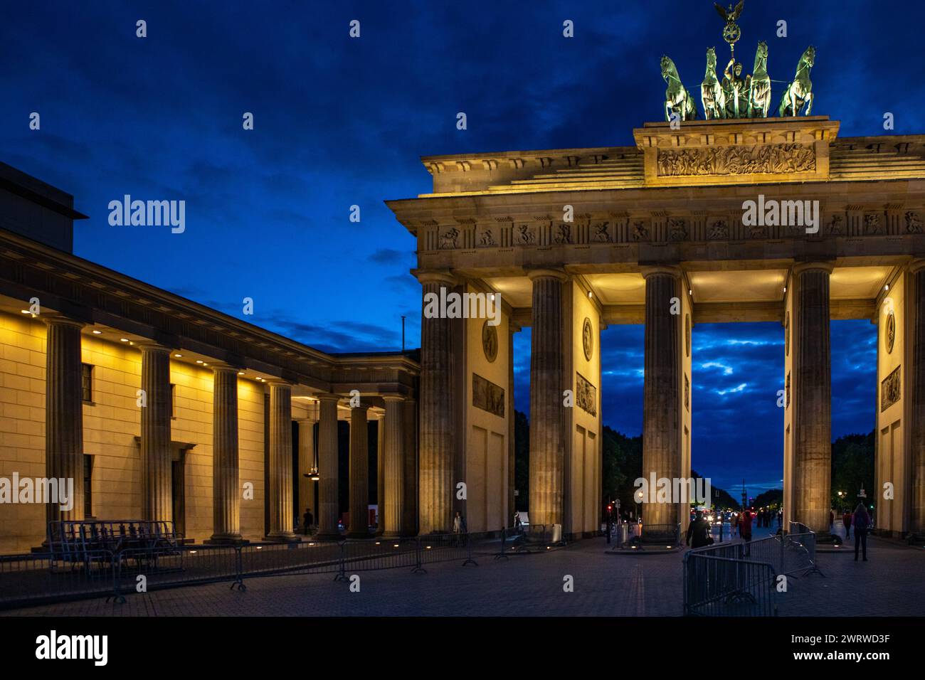 September 2022 -Brandenburg Gat 18th-century gate & landmark with Doric ...