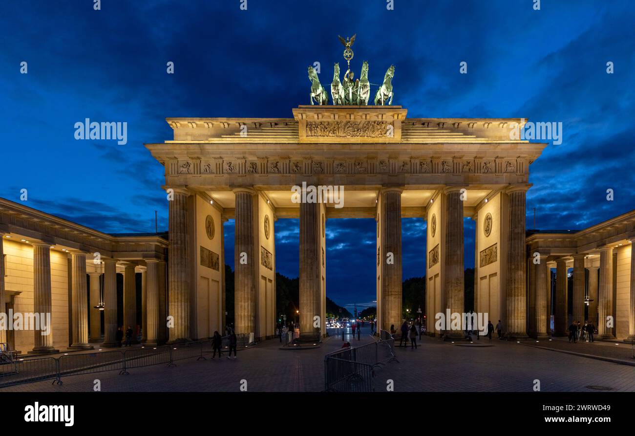 September 2022 -Brandenburg Gat 18th-century gate & landmark with Doric ...