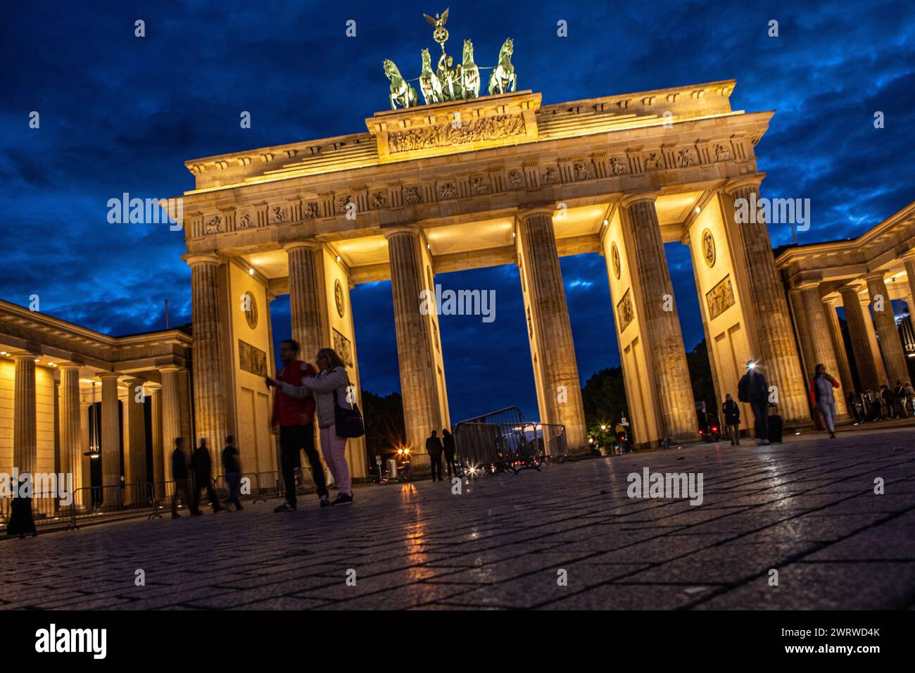 September 2022 -Brandenburg Gat 18th-century gate & landmark with Doric ...