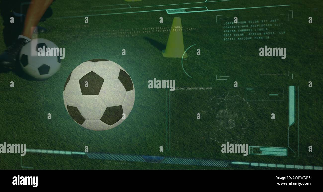 Football tactics visualization hi-res stock photography and images - Alamy