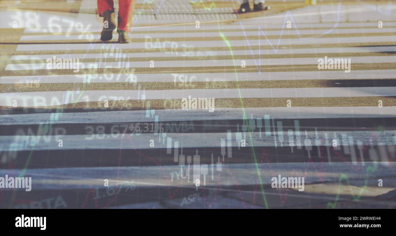 Data visualization being animated in hi-res stock photography and ...