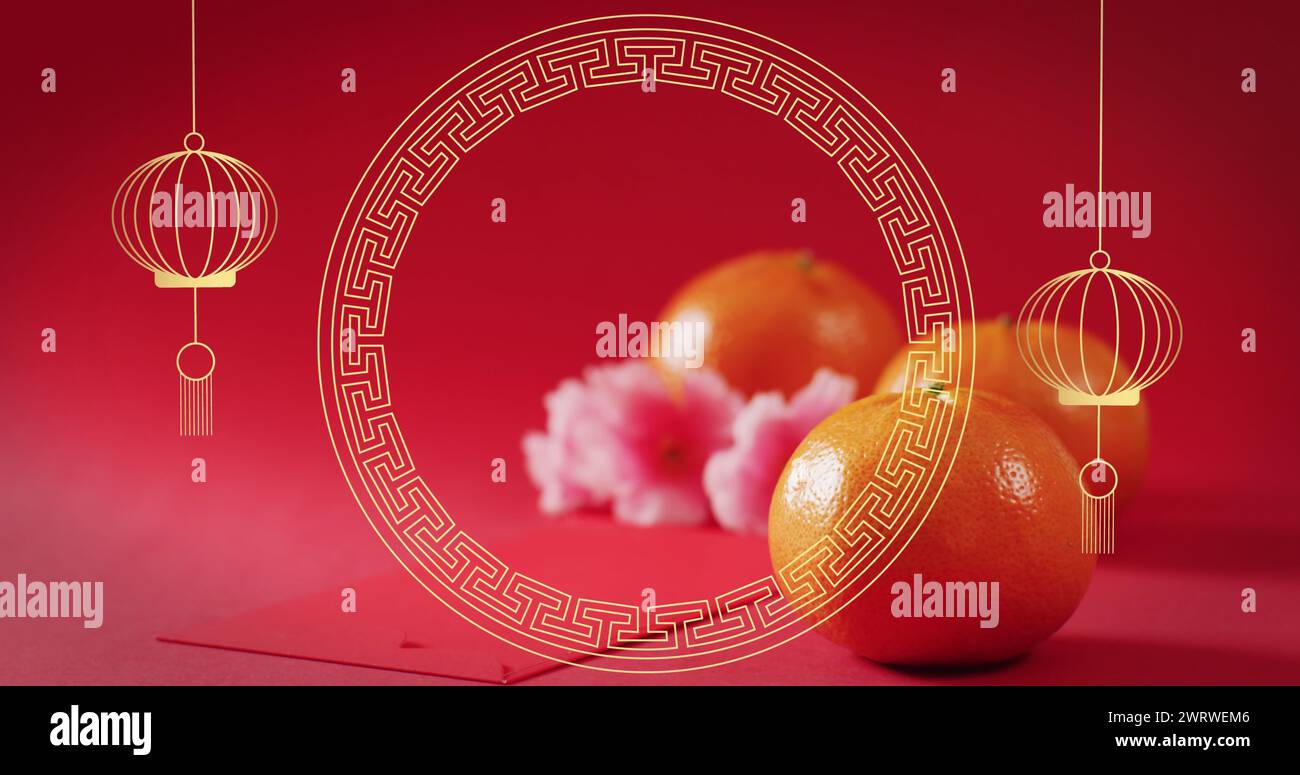 Graphical red theme background hi-res stock photography and images - Alamy