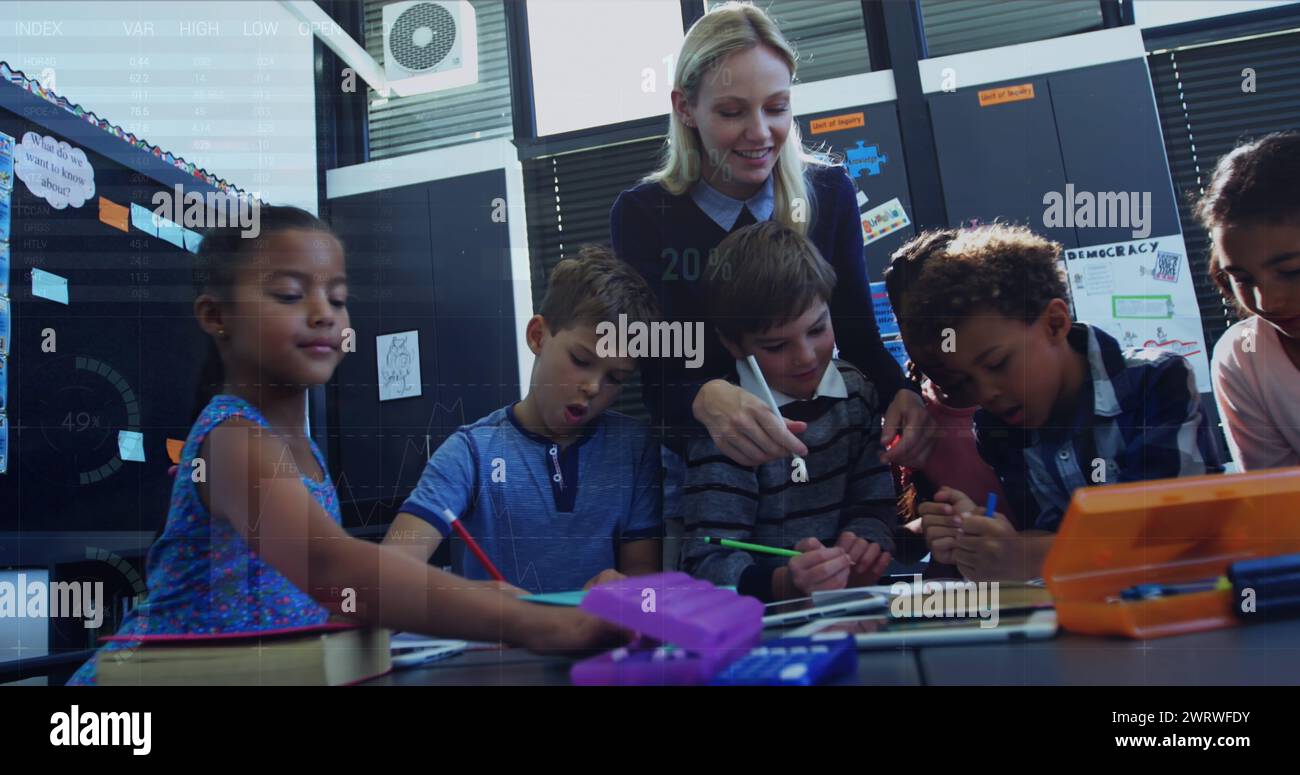 Tech integration in schools hi-res stock photography and images - Alamy