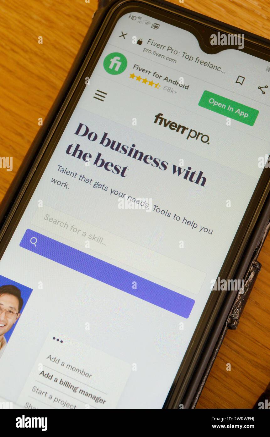 Logo fiverr hi-res stock photography and images - Alamy