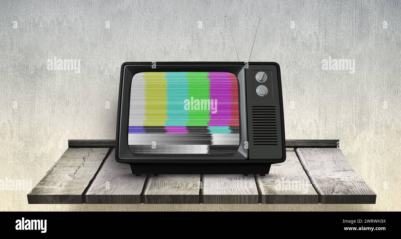 Tv old visuals hi-res stock photography and images - Alamy