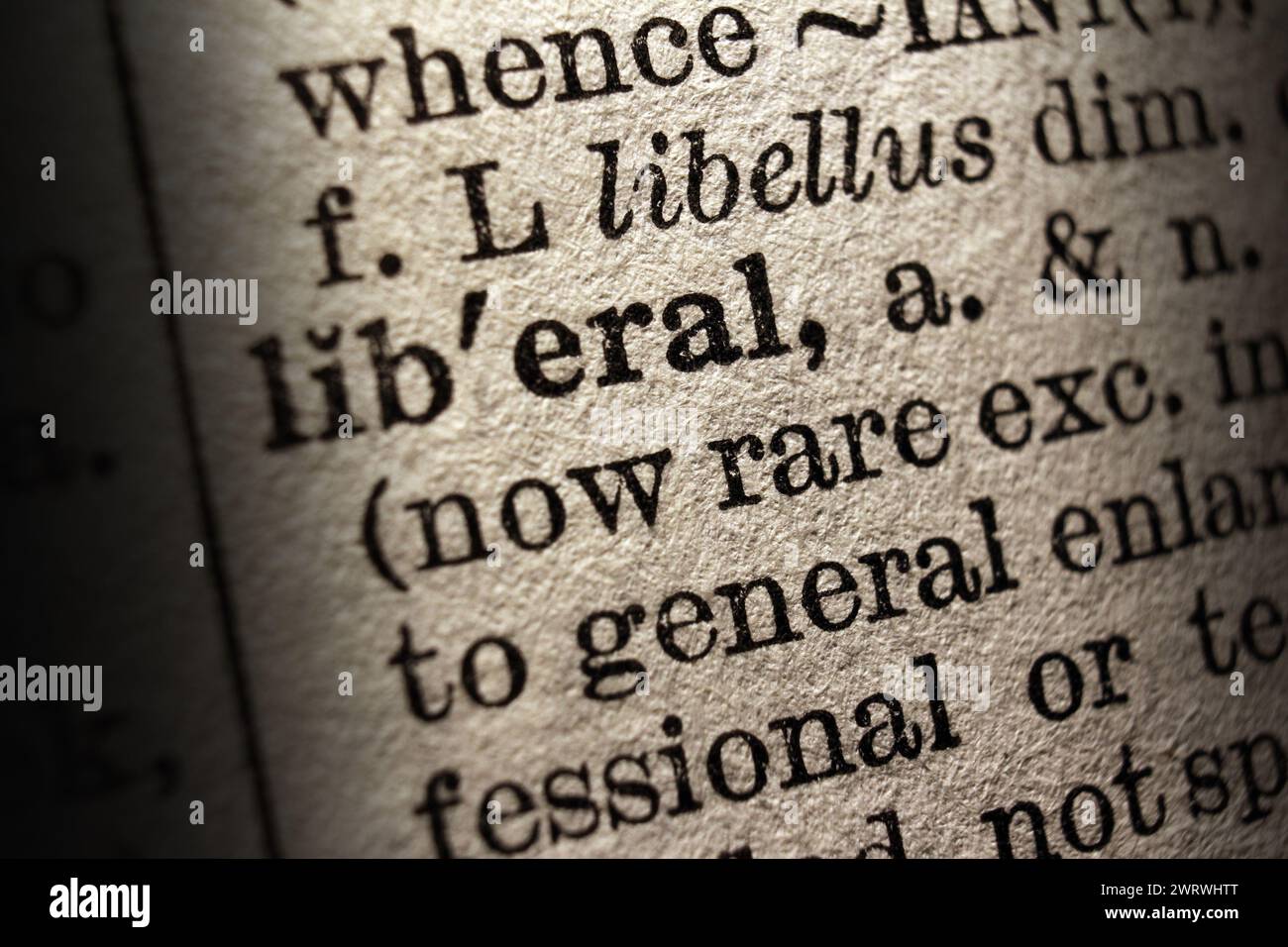 Liberalism word hi-res stock photography and images - Alamy