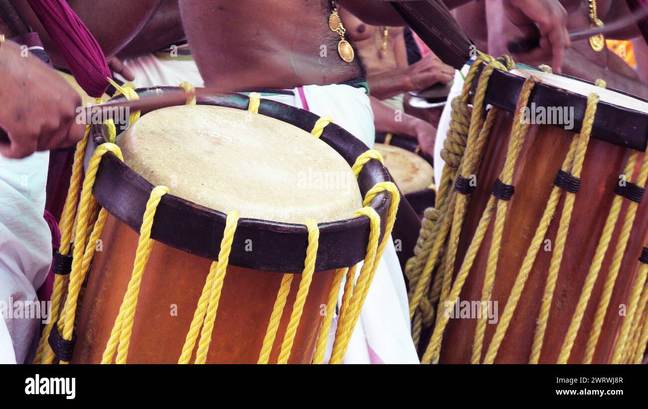 Chenda instrument hi-res stock photography and images - Alamy