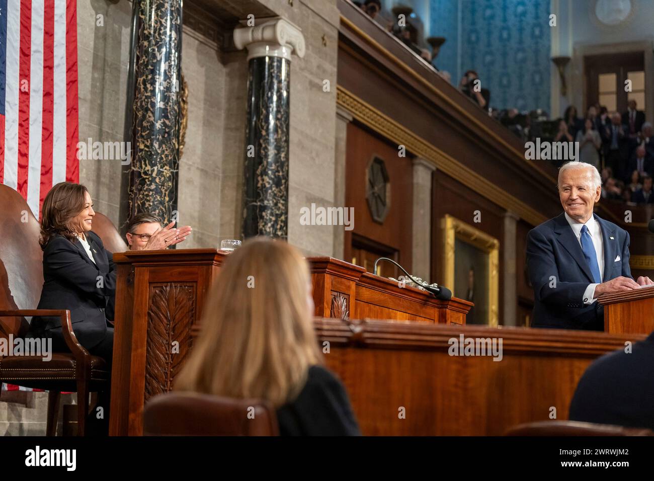 Biden state of the union 2024 hi-res stock photography and images - Alamy