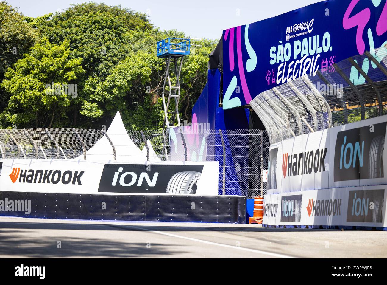 Illustration track during the 2024 Sao Paulo ePrix, 3rd meeting of the ...
