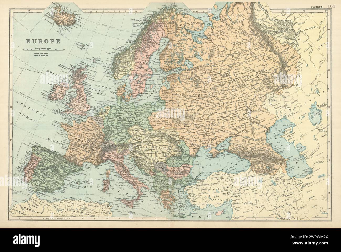Map of powers hi-res stock photography and images - Alamy