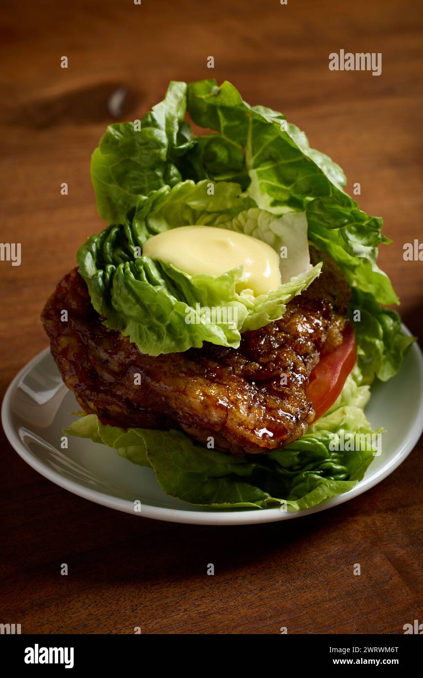 Japanese burger hi-res stock photography and images - Alamy