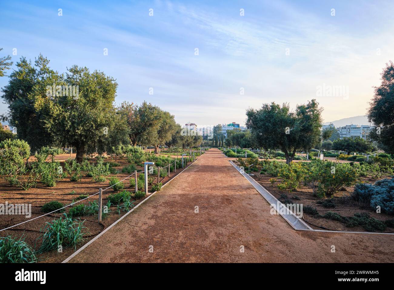 Athens, Greece - March 03, 2024: Landscape of Stavros Niarchos ...