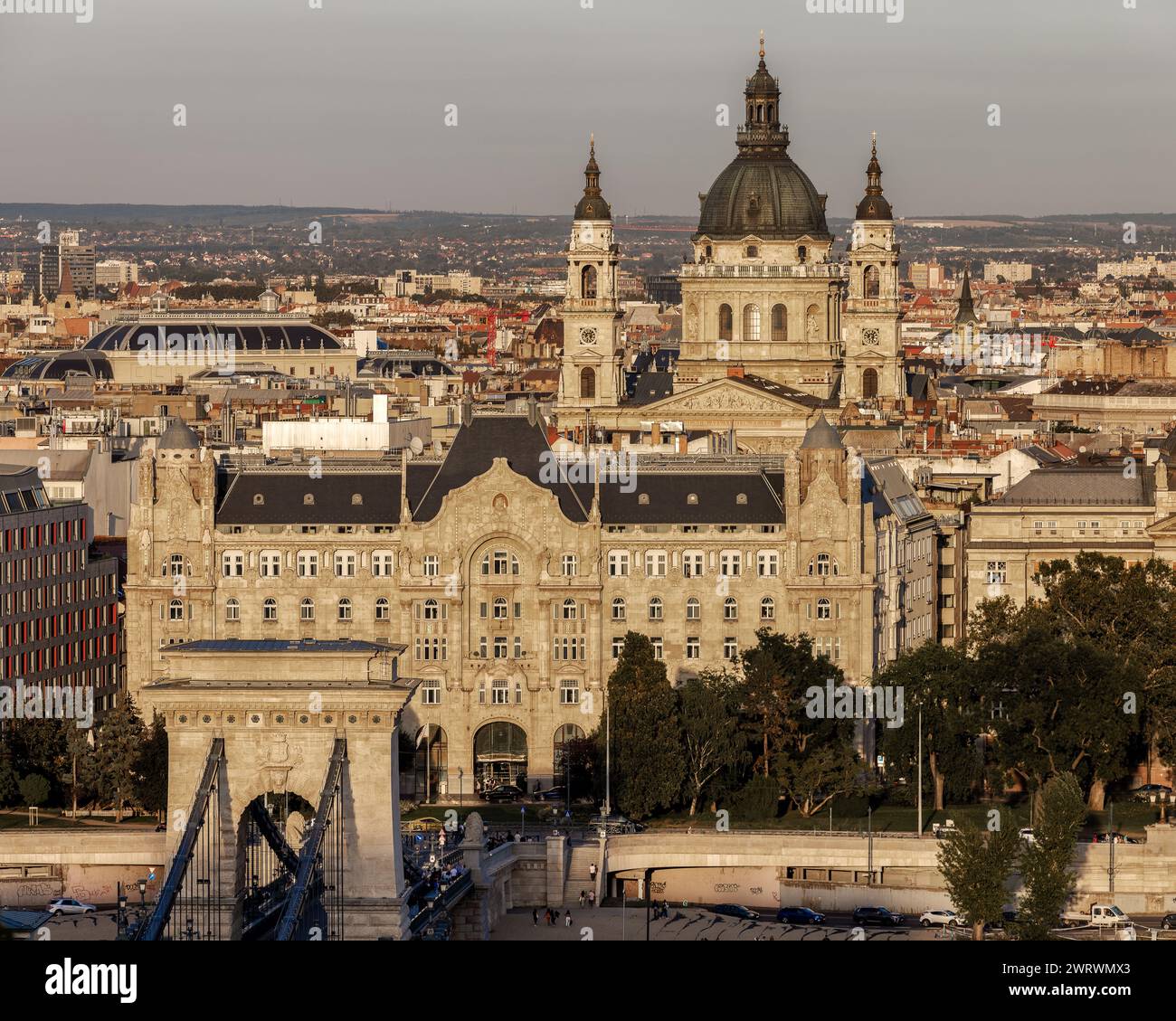 Skyline of Budapest Stock Photo - Alamy