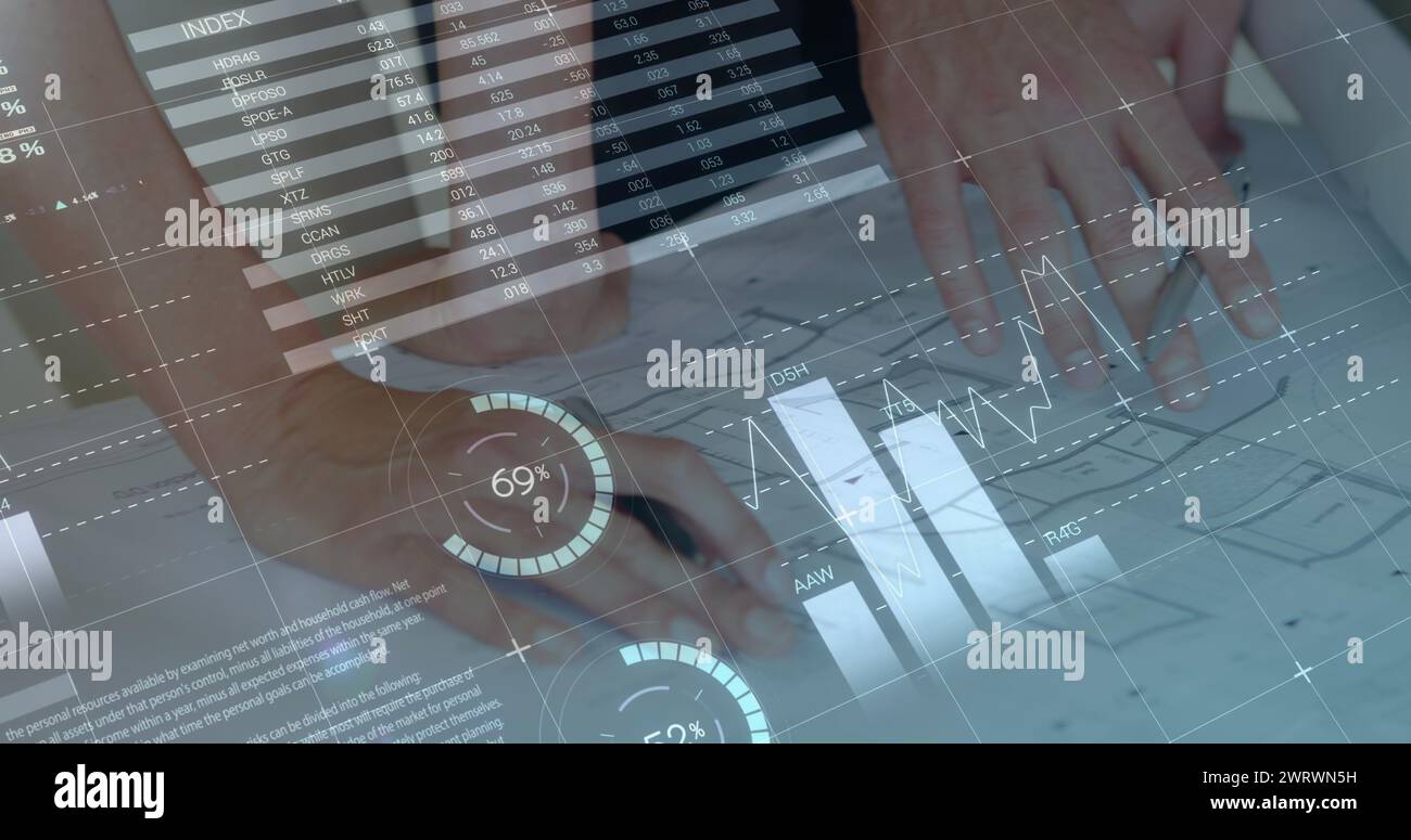 Dynamic graphs hi-res stock photography and images - Alamy