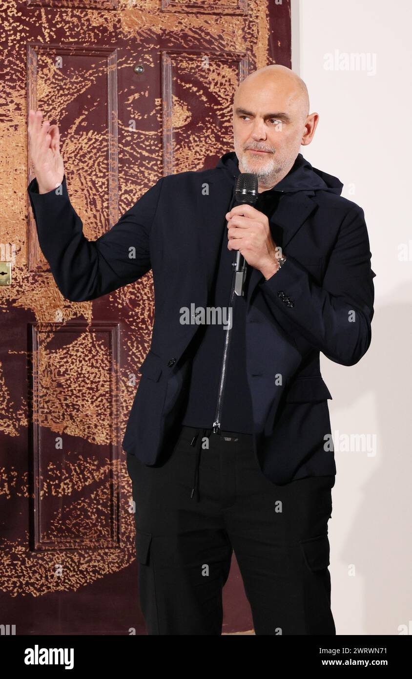 Tokyo, Japan. 14th Mar, 2024. German contemporary arts collector ...