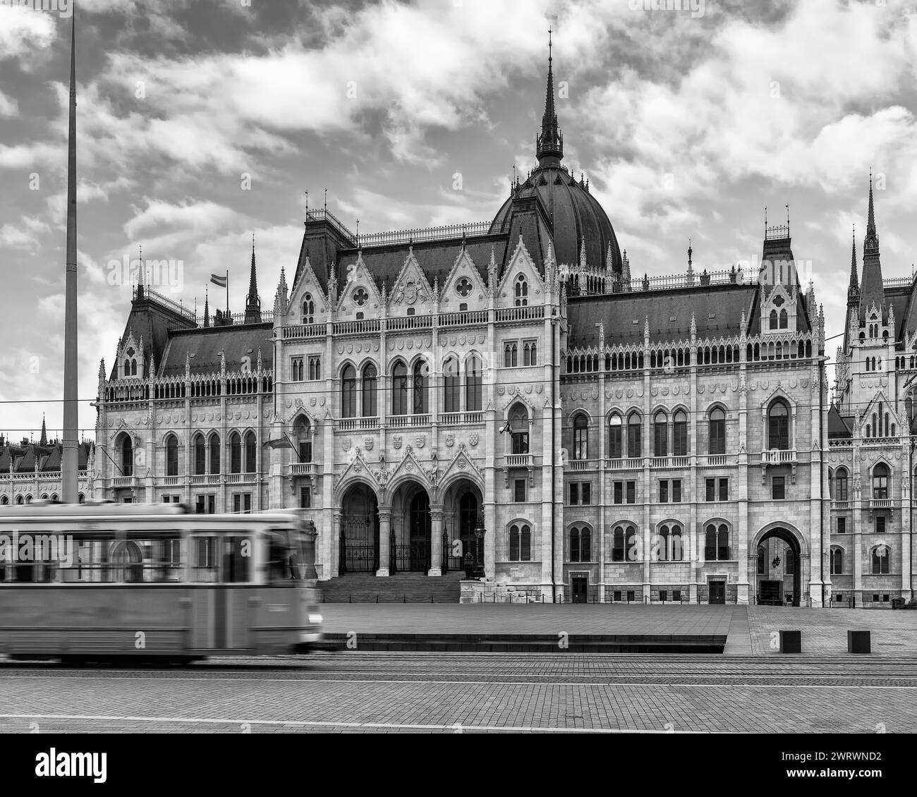 Hungarian gothic architecture Black and White Stock Photos & Images - Alamy