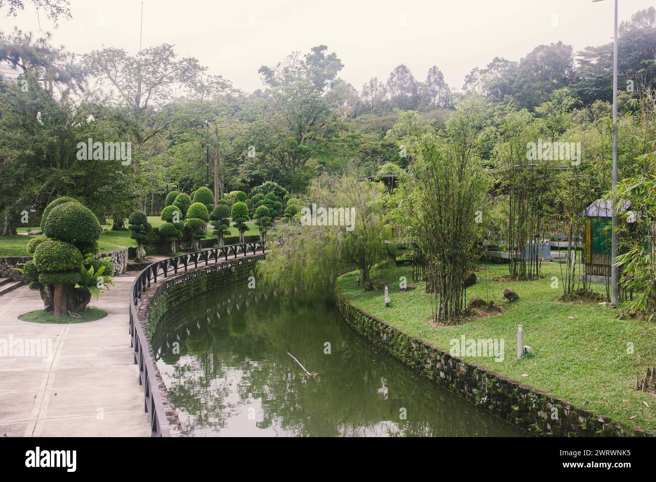 Kuala Lumpur, Malaysia - January 26, 2023: Perdana Botanical Gardens. The garden formally known ...