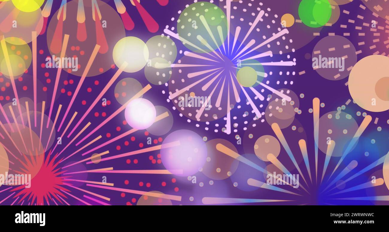 Virtual fireworks hi-res stock photography and images - Alamy
