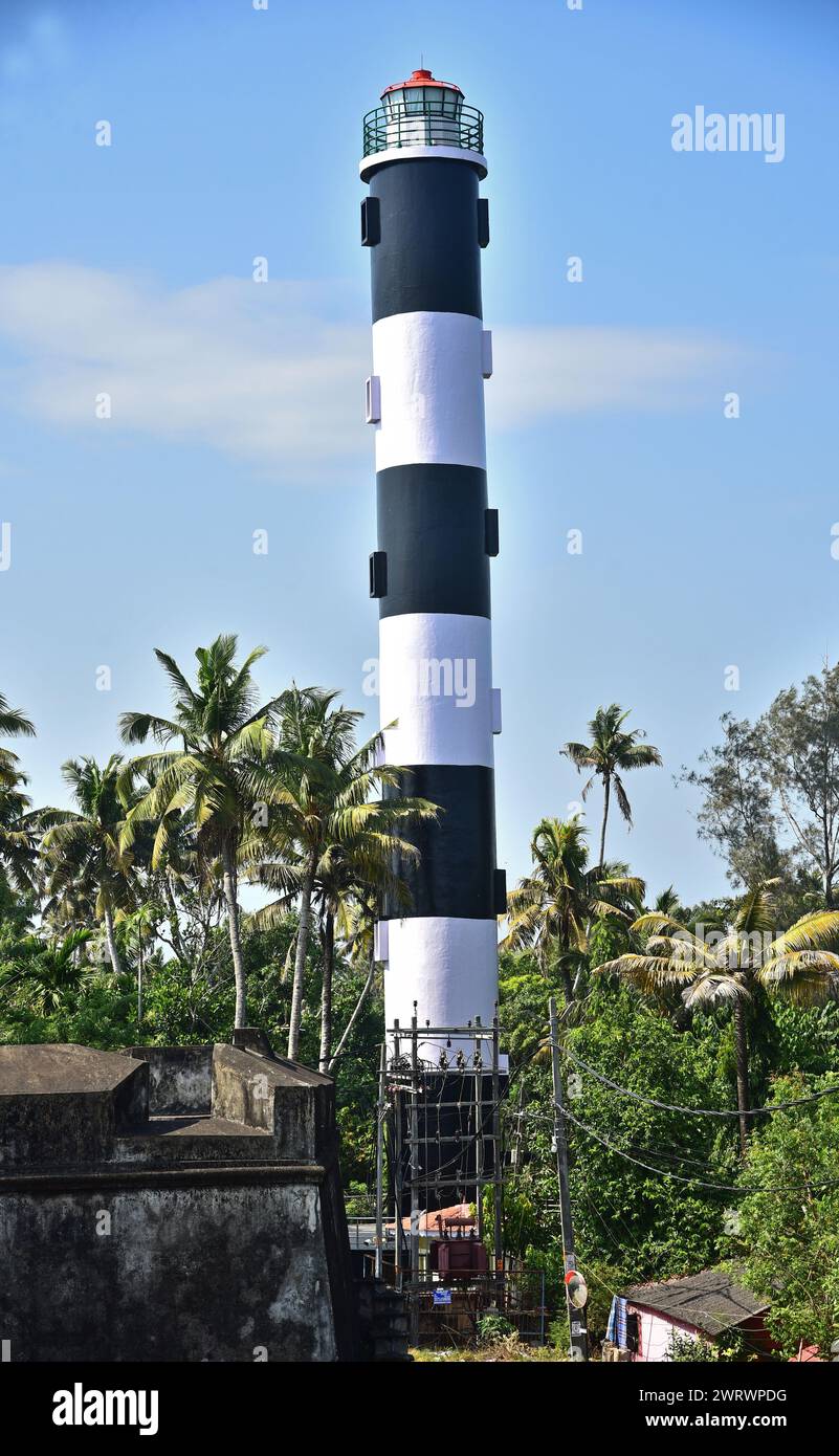 Anjengo light house hi-res stock photography and images - Alamy