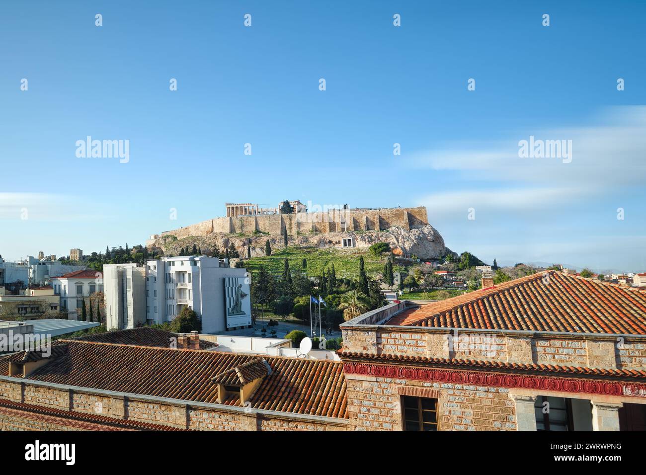 Acropolis from site temple hi-res stock photography and images - Alamy