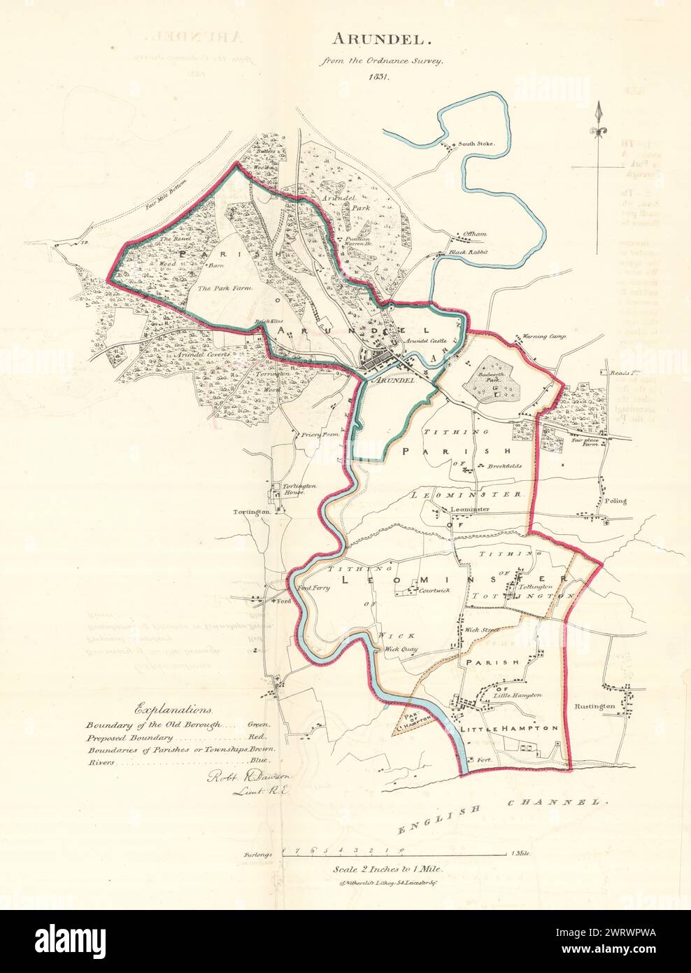 1832 reform act map hi-res stock photography and images - Alamy