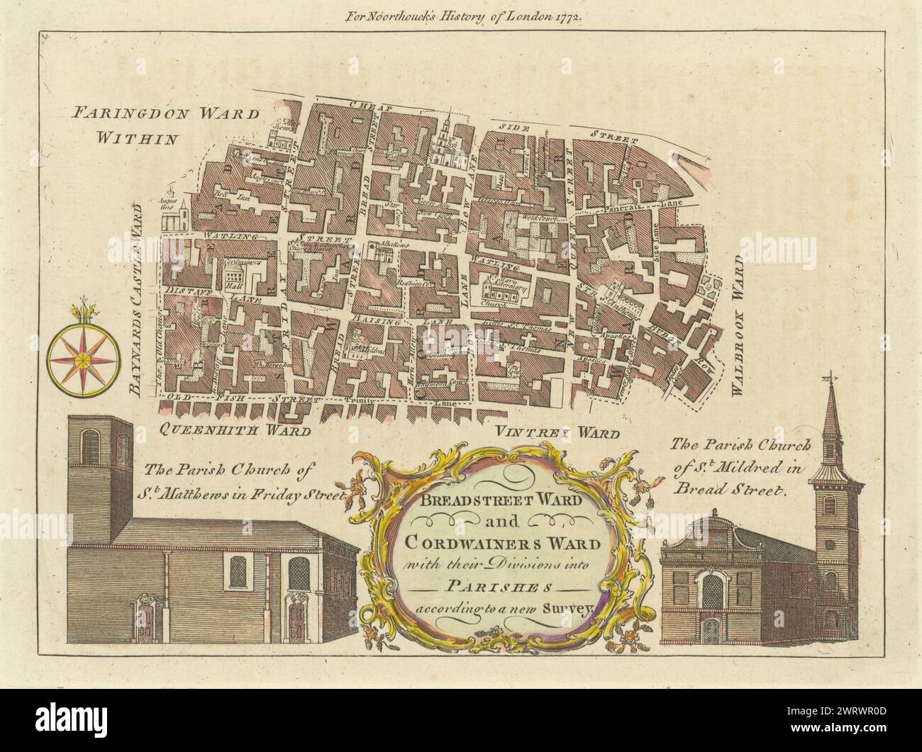 Illustrated map of london hi-res stock photography and images - Alamy
