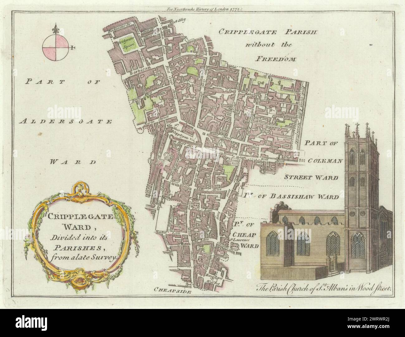 Moorgate map hi-res stock photography and images - Alamy