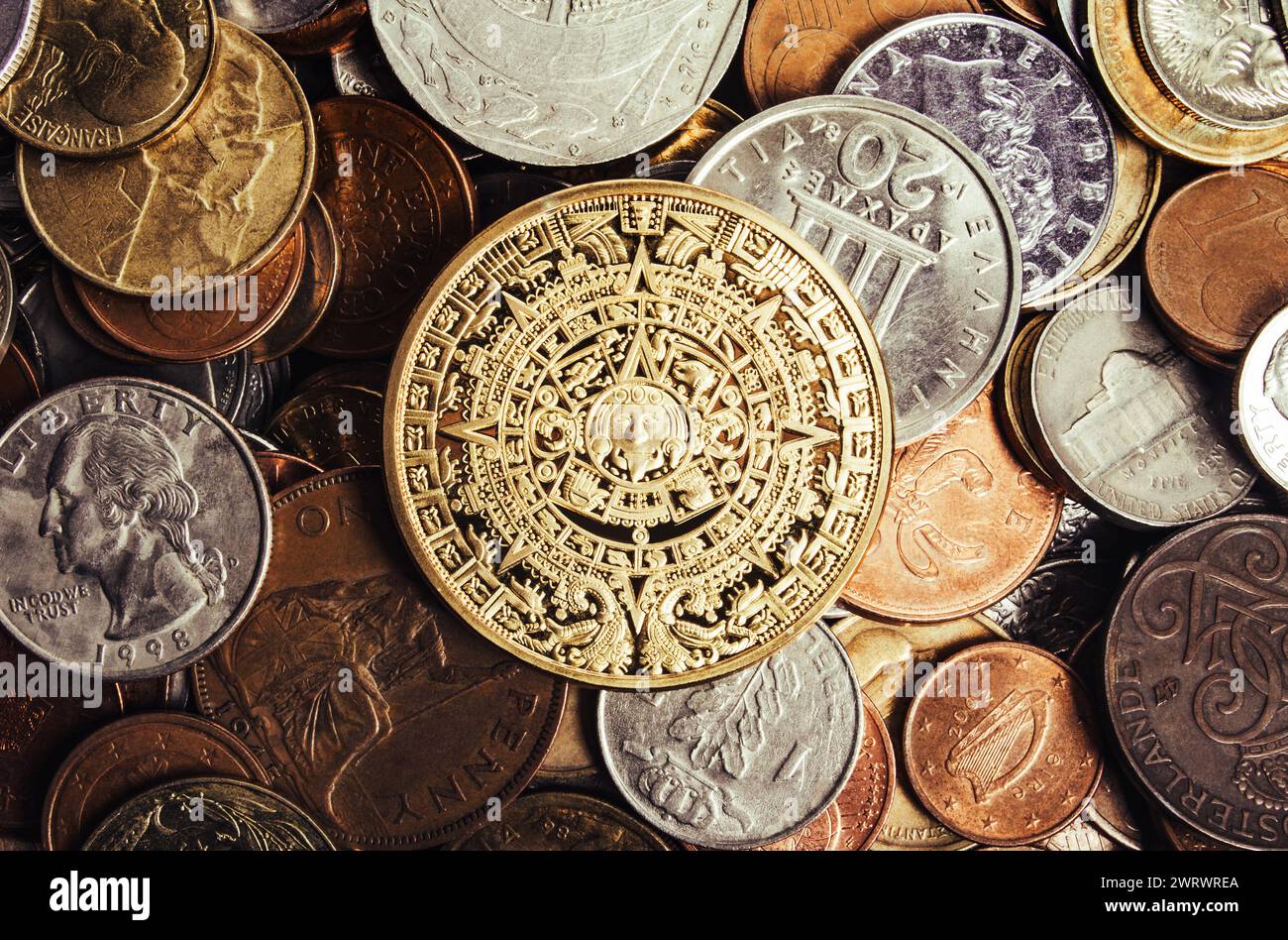 Aztec money hi-res stock photography and images - Alamy