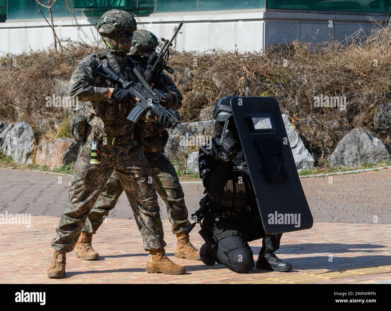 Seoul, South Korea. 14th Mar, 2024. South Korean Army special warfare ...
