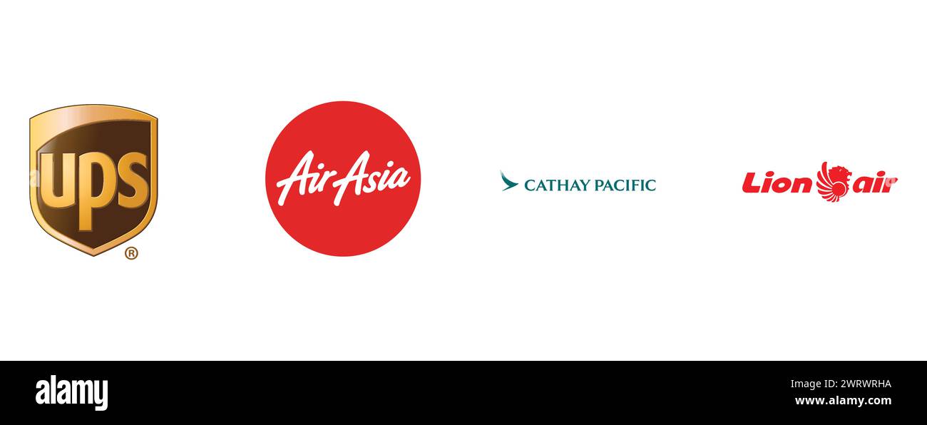 UNITED PARCEL SERVICE, CATHAY PACIFIC, LION AIR, AIRASIA. Editorial ...